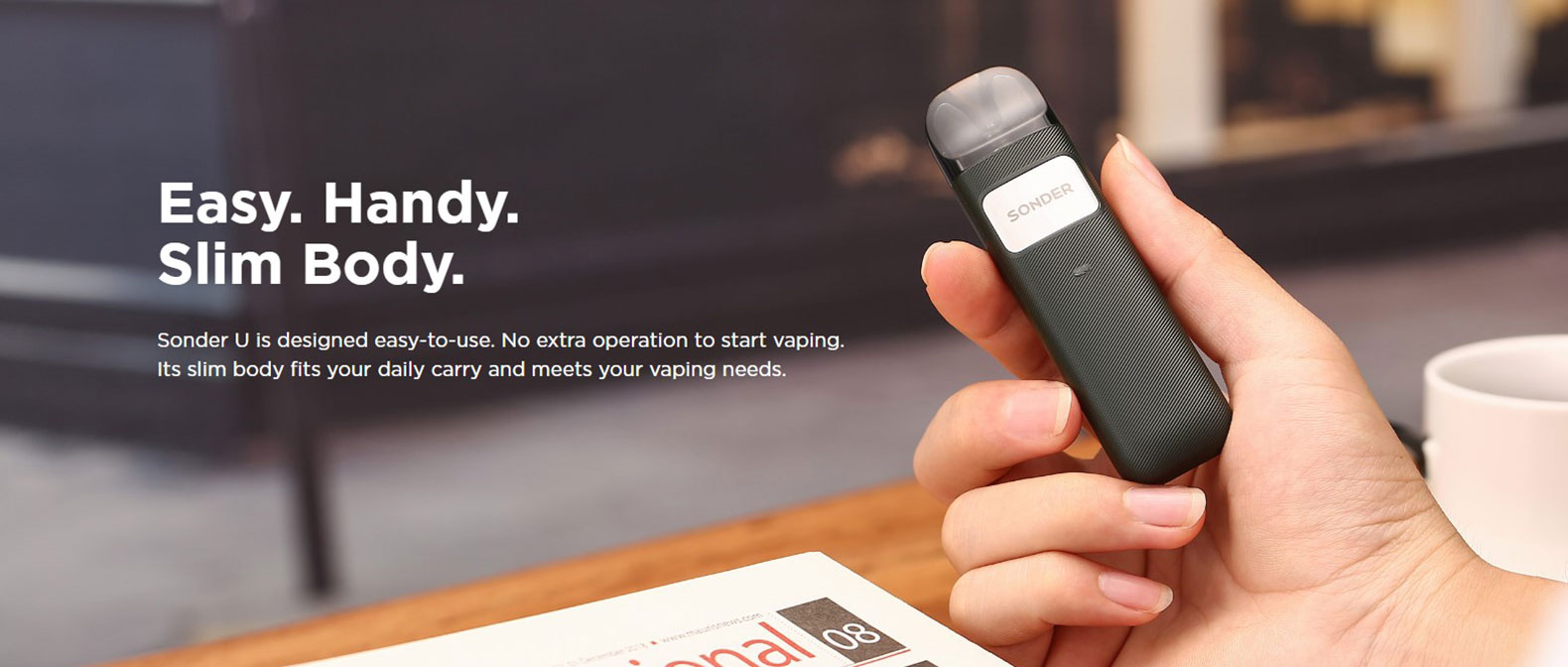 GeekVape Sonder U Pod Kit 1000mAh 2ml - AGT Group Wholesale